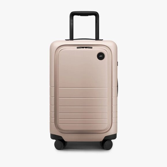 Monos | Bags | Monos Carryon Pro Suitcase Rose Quartz Pink Luggage ...